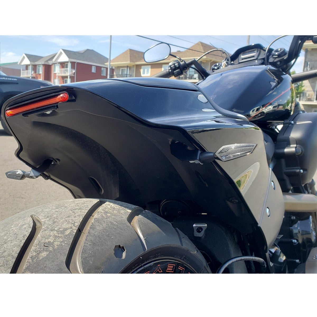 HARLEY FXDR - 3 Functions Rear turn signal kit (red/amber) – ZEEL DESIGN