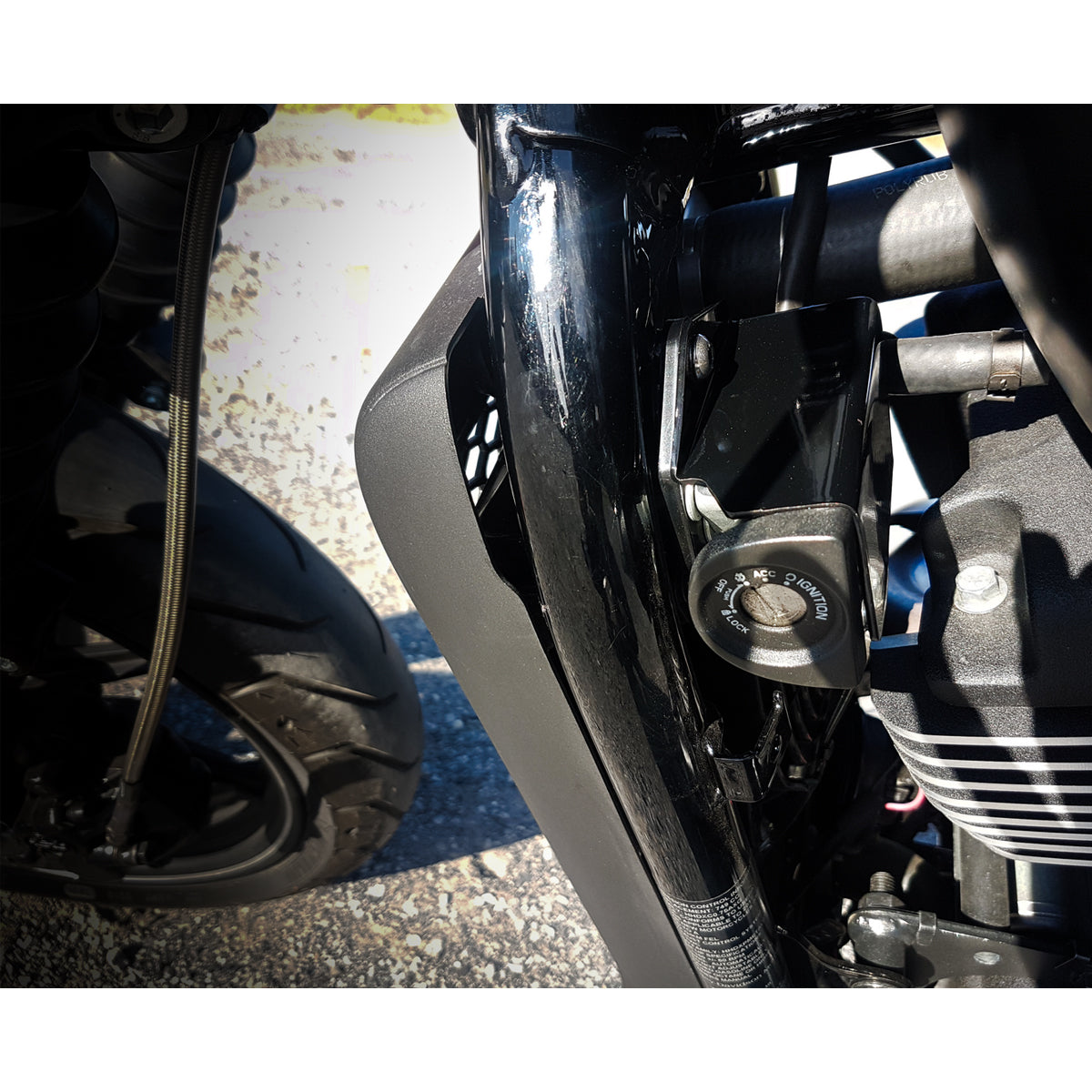 HARLEY STREET - Ignition switch relocation bracket – ZEEL DESIGN