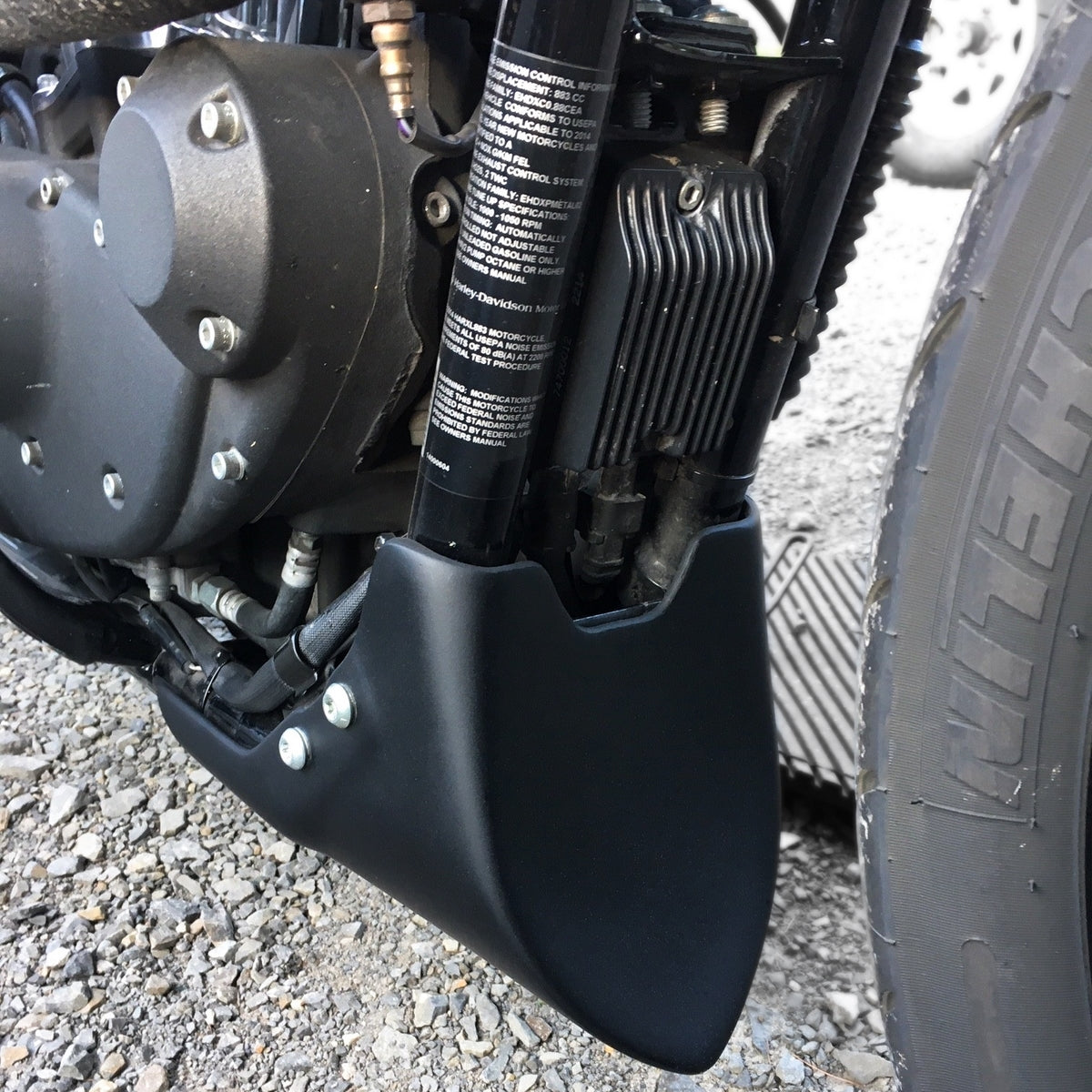HARLEY SPORTSTER IRON 883 - Chin Spoiler – ZEEL DESIGN