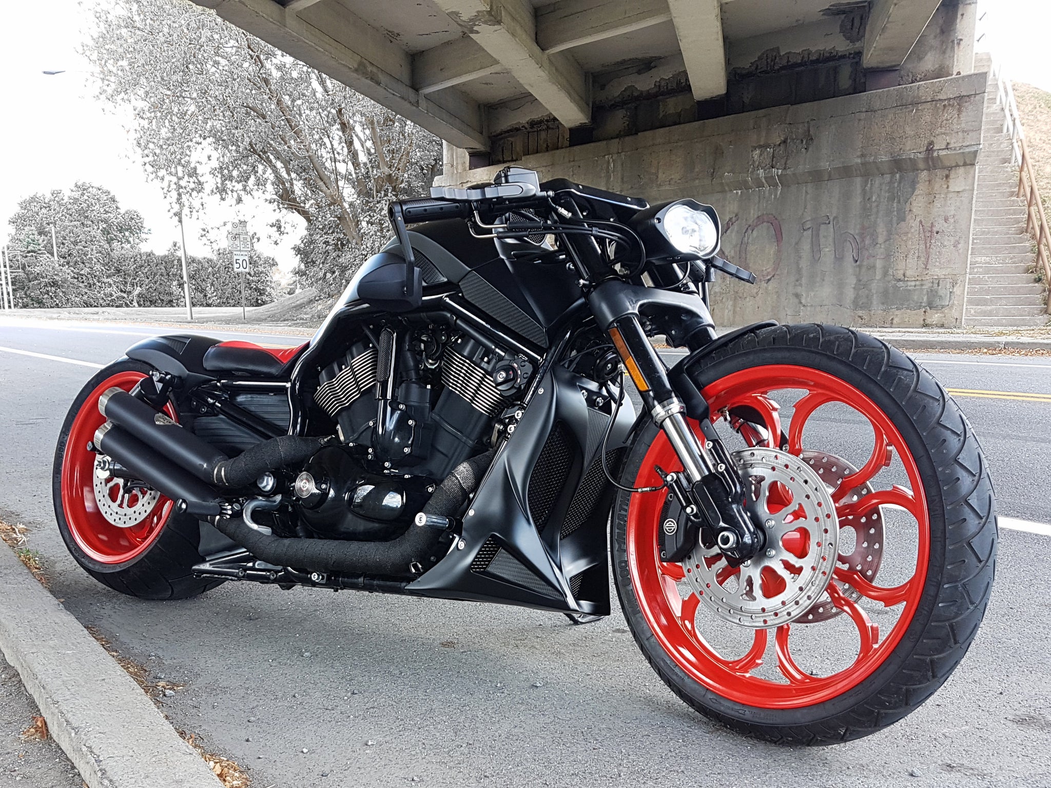 V-ROD 300 RED WHEELS GALLERY – ZEEL DESIGN