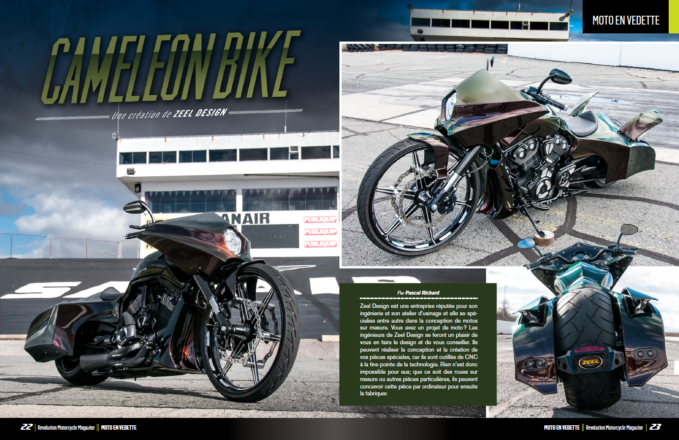 V-ROD, Bagger No Limit Custom, 26" Front Wheel – ZEEL DESIGN