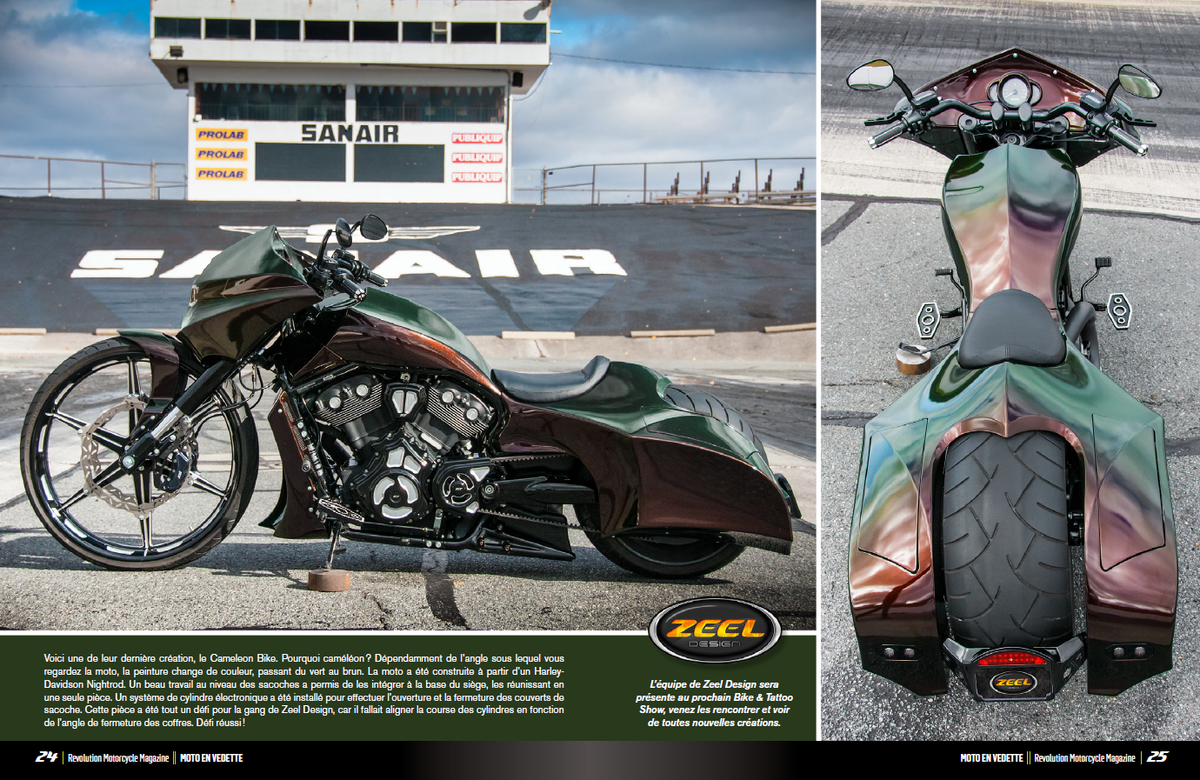 V-ROD, Bagger No Limit Custom, 26" Front Wheel – ZEEL DESIGN